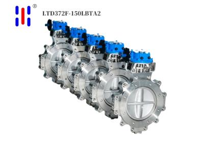 China TA2 Titanium Lug Body Butterfly Valve Double Eccentric Lug Wafer For Industry for sale