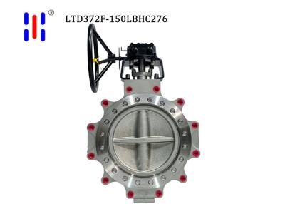 China Hastelloy Butterfly Valve Flange End 150LB Lug Body Valve For High Corrosive Acid Media for sale