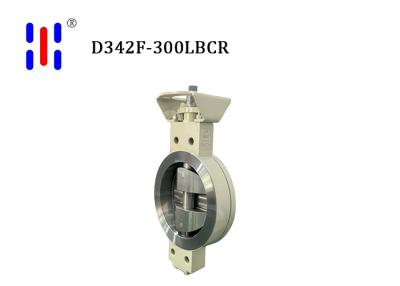 China Disc 316L Soft Seal Butterfly Valve Double Flange Type Double Offset Butterfly Lug Type for sale