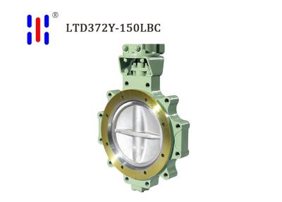 China API 598 Double Eccentric Butterfly Valves For High Temp Hot Air for sale