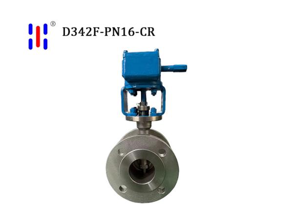 Quality PTFE Lined Double Eccentric Butterfly Valves Soft Seal Double Offset For Seawater Circulation for sale