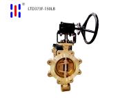 Quality Lug Type Class 150 Bronze Triple Offset Butterfly Valve Marine for sale