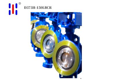 China Triple Offset Butterfly Valve Wafer 150LB Carbon Steel 304 Seat for sale