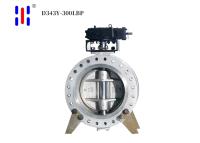 Quality Stainless Steel Triple Offset Butterfly Valve Flanged 300LB for Petrochemical for sale
