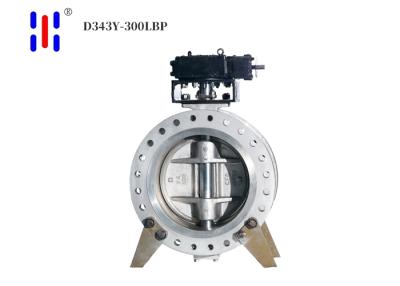China Stainless Steel Triple Offset Butterfly Valve Flanged 300LB for Petrochemical for sale