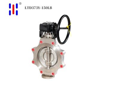 China Lug-Type 150LB Stainless Steel Triple Offset Butterfly Valve for Water for sale