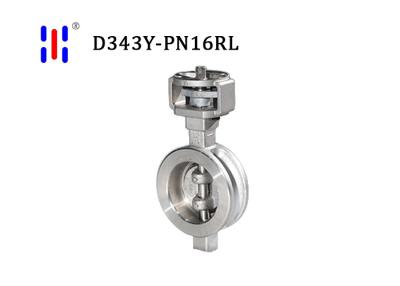 China 904L DN100 Triple Butterfly Valve Pneumatic PN16 Flanged 316L For Chemical for sale