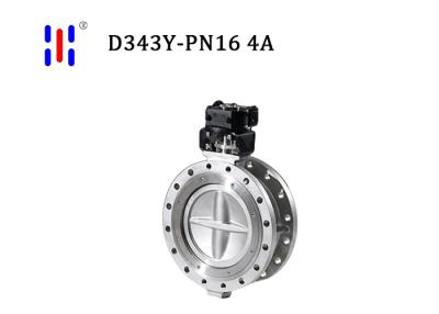 China DN350 Triple Eccentric Butterfly Valves Duplex 2205 Triple Wafer And Lug Type Valves for sale