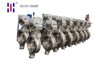 China All Metal Seated Wafer 150LB 304 SS Triple Offset Butterfly Valve for sale
