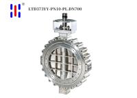 Quality 150LB Triple Offset Butterfly Valve PN10 Lug DN700 304 SS Butterfly Valves For for sale