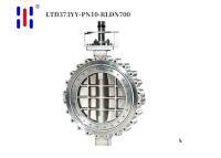 Quality DN700 Metal To Metal Butterfly Valves 316L Chemical Butterfly Valve Flange End for sale