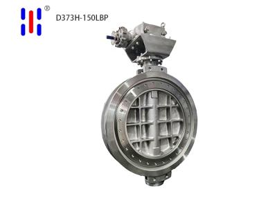 China Gear Operated Wafer Type 150LB 304 SS Triple Offset Butterfly Valve for Industrial for sale