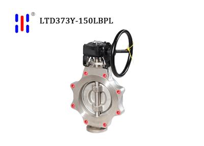 China 304L Stainless Steel Butterfly Valve Triple Offset  150LB Lug Type for sale