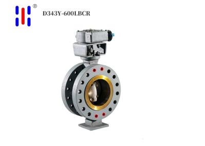 China Flgd High Temperature Butterfly Valve  6 Inch Trim Tricentric Butterfly Valve for sale