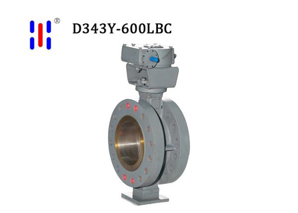 Quality 600LB High Temperature Butterfly Valve Flanged DN200 Triple Offset Valves for sale