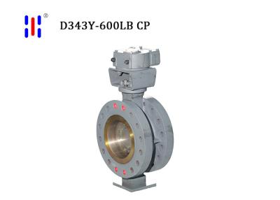 China Carbon Steel High Temperature Butterfly Valve SS304 Disc Triple Eccentric Valve for sale