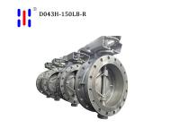 Quality 18 Inch Triple Eccentric Butterfly Valves Flanged 150LB Lug Style Valve For Oil for sale