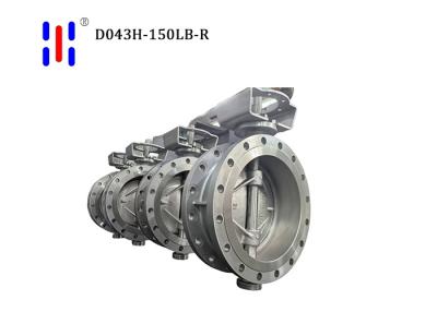 China 18 Inch Triple Eccentric Butterfly Valves Flanged 150LB Lug Style Valve For Oil Gas for sale