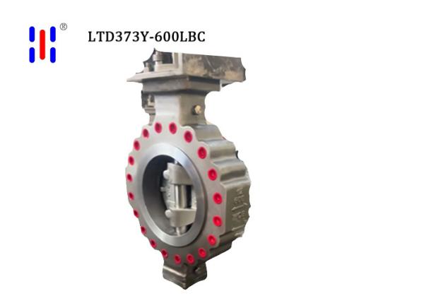 Quality Lug Connection High Pressure Butterfly Valve 600LB 2500LB Triple Offset Butterfly for sale
