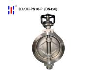 Quality Wafer Type Triple Eccentric Butterfly Valves Industrial 304 SS PN10 for sale