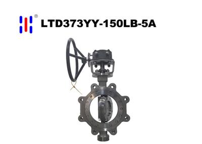 China 150LB Metal To Metal Butterfly Valves Duplex 2507 Chemical Plant Triple Offset for sale