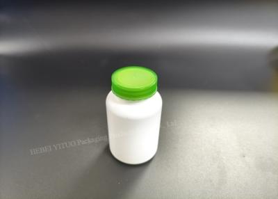 China Plastic White 150ml Medicine Empty Pill Bottles Bulk Screw Cap for sale