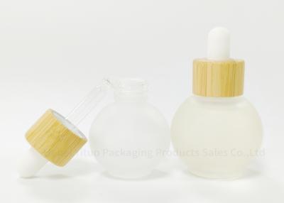 Китай Флаконы для эфирного масла с пипеткой из матового стекла 30 мл 20 мл круглые маленькие продается