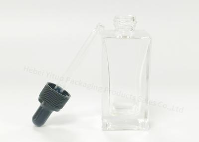 중국 맞춤형 빈 에센셜 오일 병 사각 20ml 투명 색상 판매용