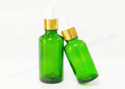 Китай Зеленые флаконы для эфирных масел 30 мл, упаковка, стеклянные матовые флаконы с пипеткой продается