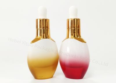 Китай Производитель флаконов эфирного масла янтарного красного цвета 50 мл, флакон-капельница из стекла на заказ продается