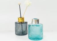 China 100ml Laser Engraved Aromatherapy Bottle - 5.7cm Diameter Glass Reed Diffuser with Custom Logo Options for sale