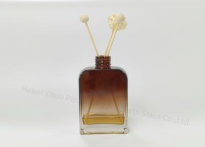 China Brown Aromatherapy Bottle 250ml Gradient Fragrance Diffuser Bottles for sale