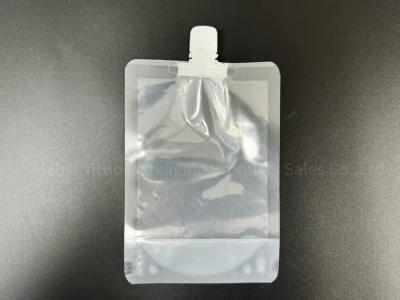 China Transparent Flexible Packaging Stand Up Pouch PE Coating for sale