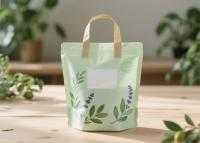 China Custom PE Coating Plastic Flexible Packaging with Resealable Closure - 8cm x 20cm Dimensions, 1000pcs MOQ for sale