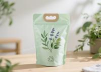 China Custom PE Coating Plastic Flexible Packaging with Resealable Closure - 8cm x 20cm Dimensions, 1000pcs MOQ for sale