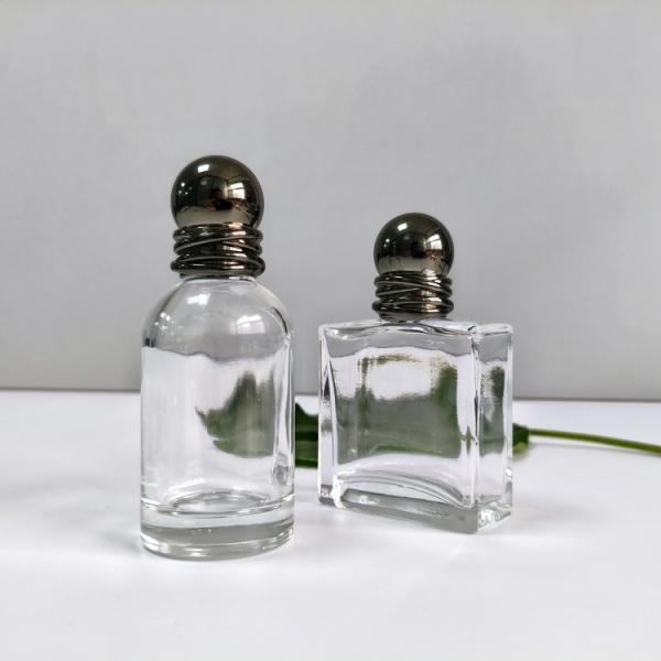 Quality Glass Bulk Perfume Bottles 50ml Empty Customized Logo ISO9001 for sale