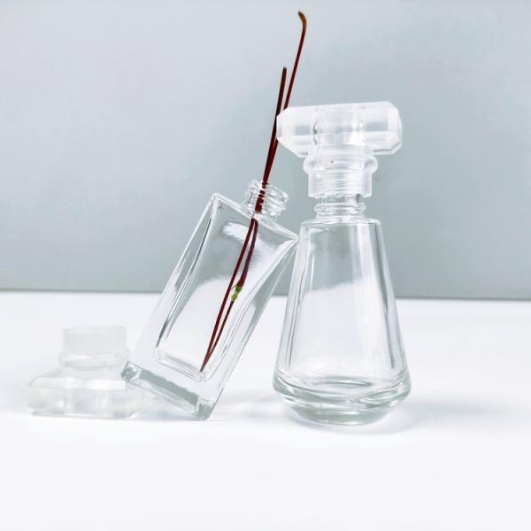 Quality Crystal Bulk Perfume Bottles 20ml Uniqe 2cm Width 4cm Height High Transparency for sale