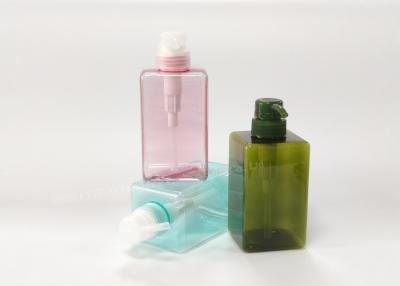 China Reusable Shampoo Bottles Plastic Blue Green Pink 450ml ISO9001 for sale