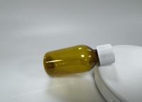 China Amber Plastic Medicine Bottles 30ml 60ml with Screw Caps for Light-Sensitive Storage for sale