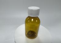 China Amber Plastic Medicine Bottles 30ml 60ml with Screw Caps for Light-Sensitive Storage for sale
