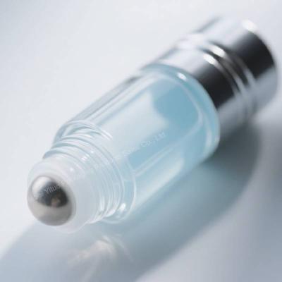 중국 파란색 롤러 보틀 1 4oz 매트 / 실린더 10 ml 롤온 보틀 판매용