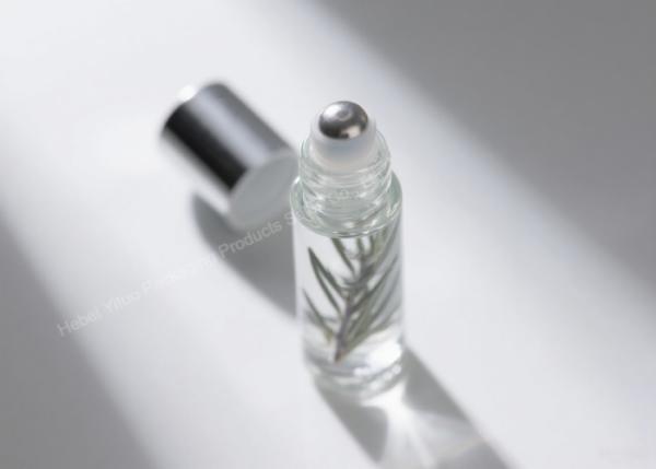 Quality Clear Roller Bottles Bulk Crystal 12ml Cylinder Shape Roll On Oil Bottles for sale