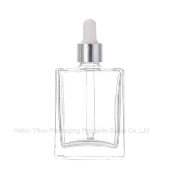 Quality Square Essential Oil Bottles Transparent 1oz Customized Logo for sale
