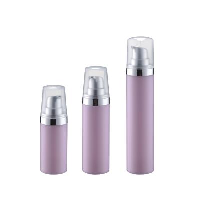 China Custom Shapes Airless Pump Bottles Compatible With Various Creams And Liquids Designed For Skincare And Cosmetic Dispensing for sale