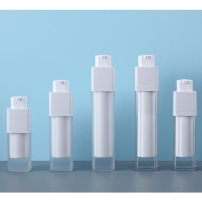 China 50ml Airless Pump Bottles crafted from food grade plastic Ensure Safe for sale