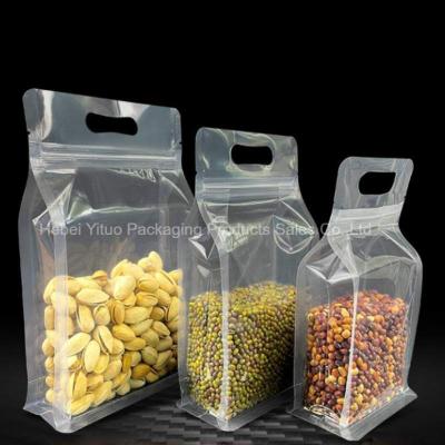 Cina Sacchetto con chiusura a zip in plastica trasparente con rivestimento in PE in vendita