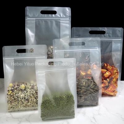 Cina Sacchetto con chiusura a zip in plastica trasparente con rivestimento in PE in vendita