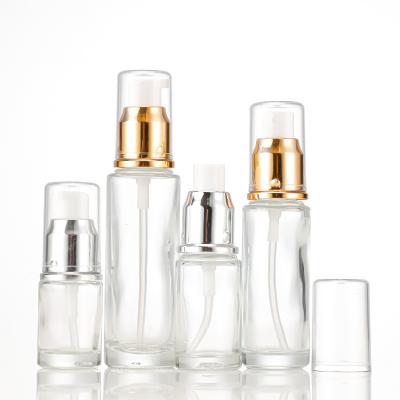 China 100ml Glass Lotion Bottle Reusable Bulk Customized Logo for sale