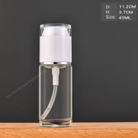 China 30ml Squeezable Empty Glass Lotion Bottle with Pump - Bulk Packaging for DIY & Travel Use for sale