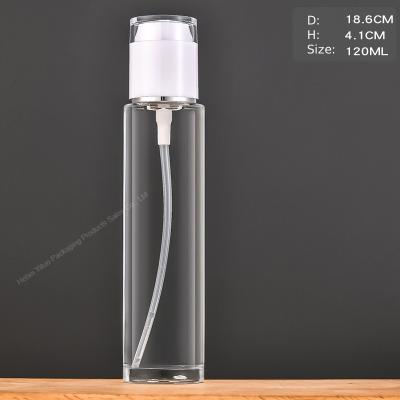 중국 맞춤형 1oz 투명 대용량 빈 로션 병 (프레스 펌프 포함) 판매용